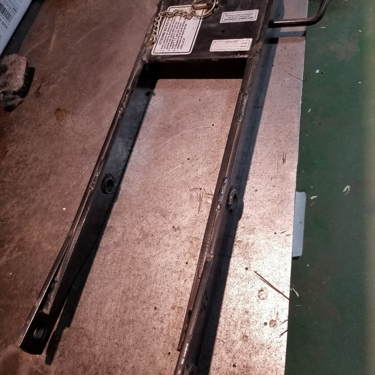 TG2739A KUBOTA QUICK HITCH ATTACH SUBFRAME – Northway Enterprises Ltd.